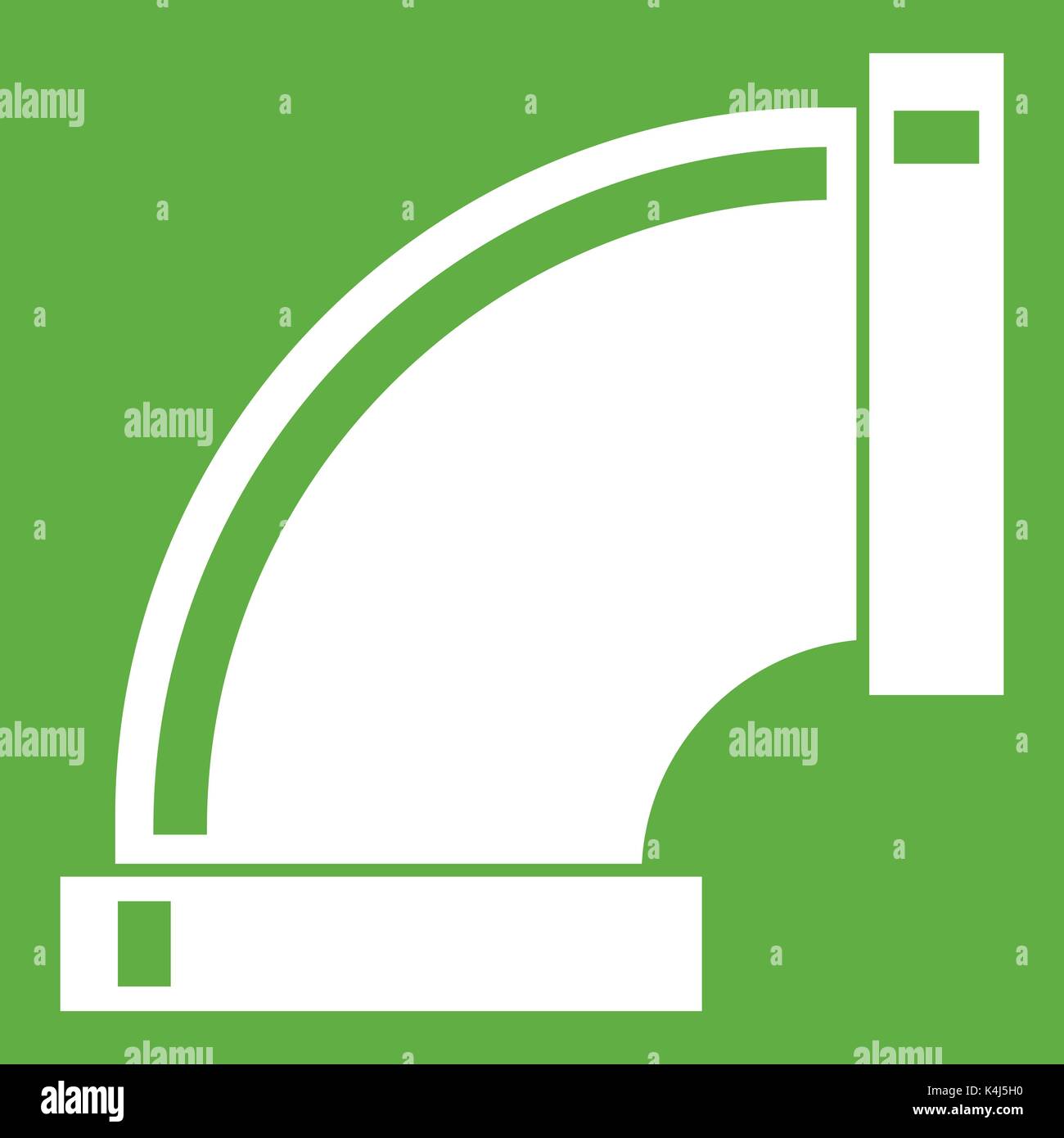 Connection pipes icon green Stock Vector Image & Art - Alamy