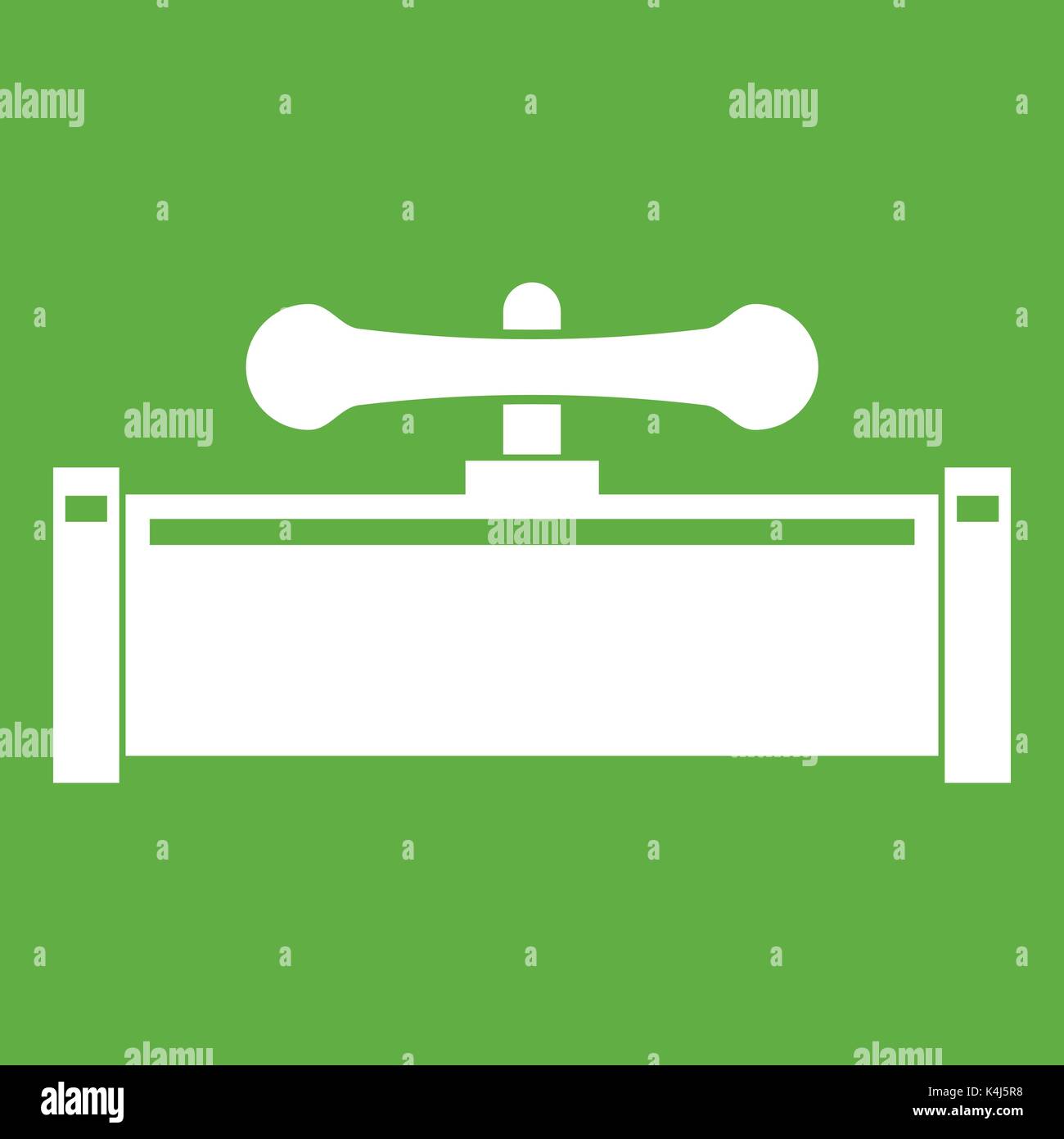 Plumbing valve icon green Stock Vector Image & Art - Alamy