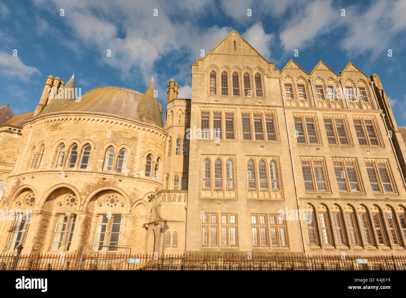 Aberystwyth university old college building hi-res stock photography ...