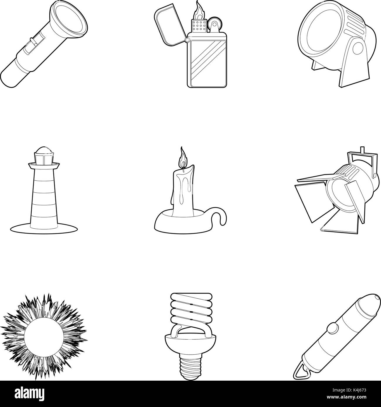 Object With Bright Outline