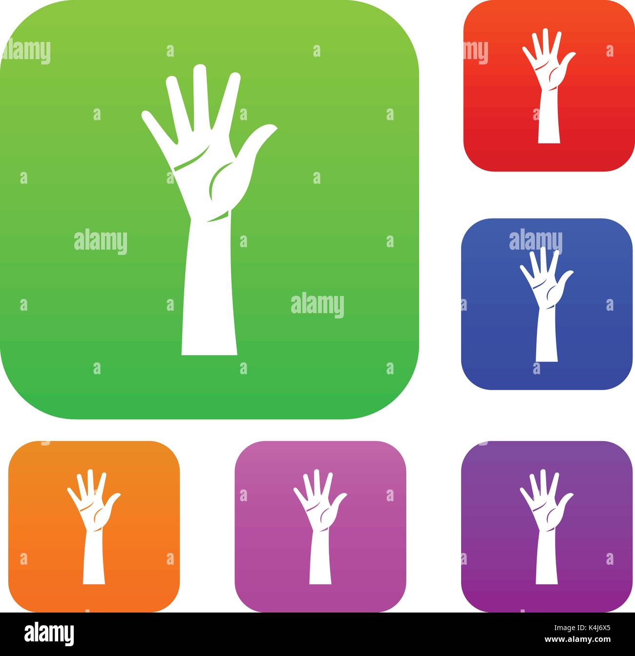 Hand set collection Stock Vector Image & Art - Alamy