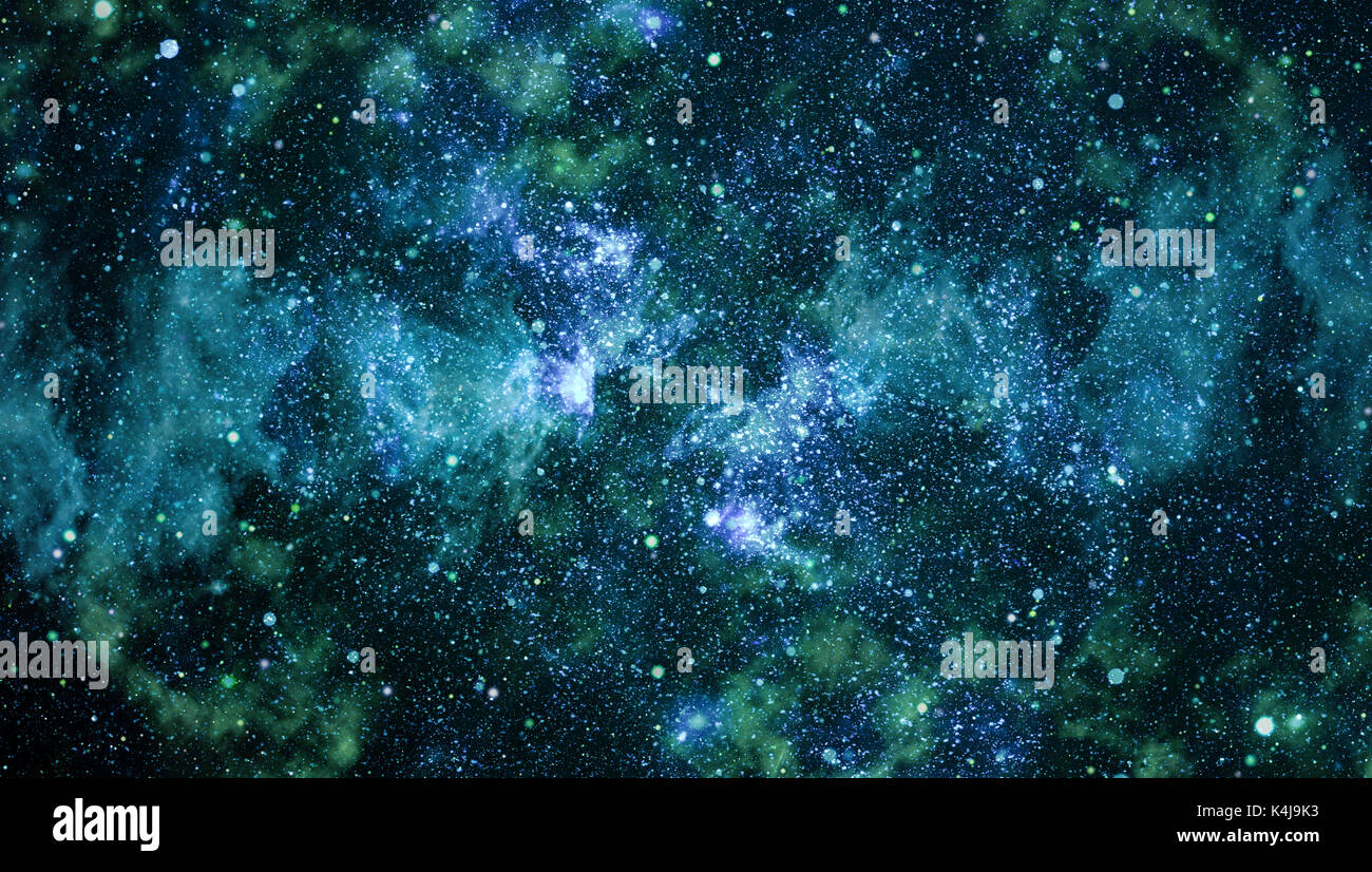 Colorful Starry Night Sky Outer Space background Stock Photo - Alamy