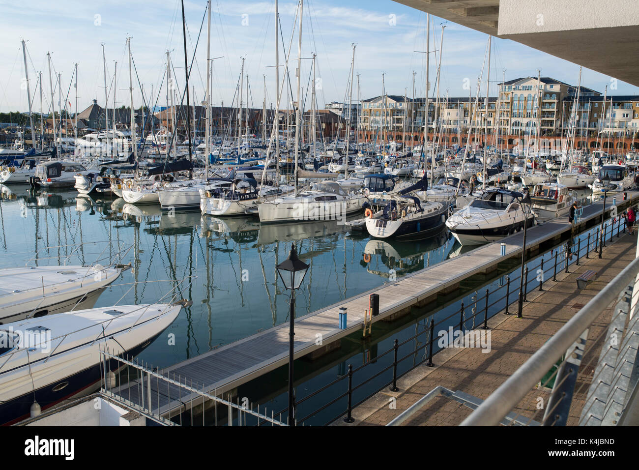 Harbour of Eastbourne Stock Photo - Alamy