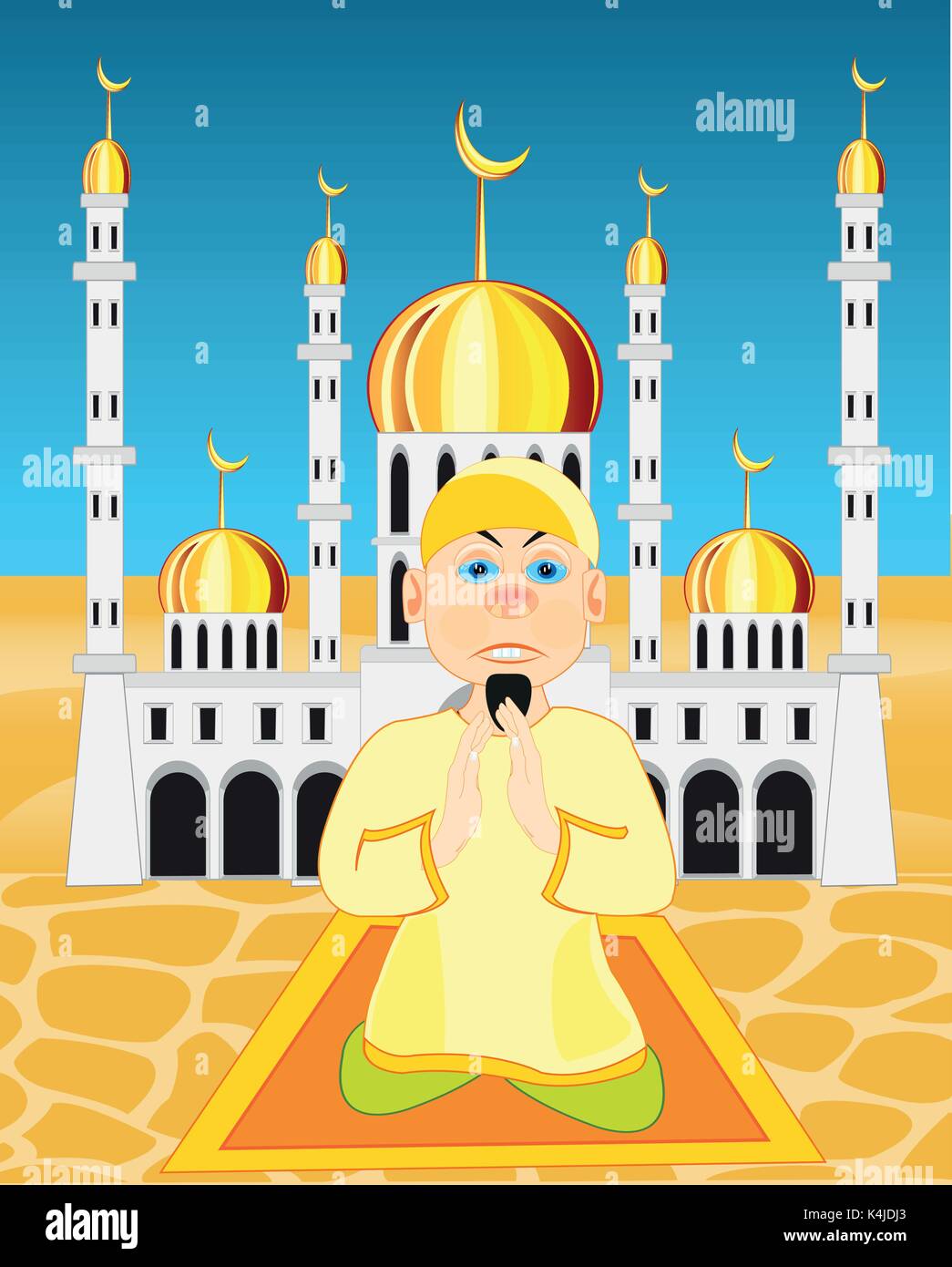 Moslem person Stock Vector Images - Alamy