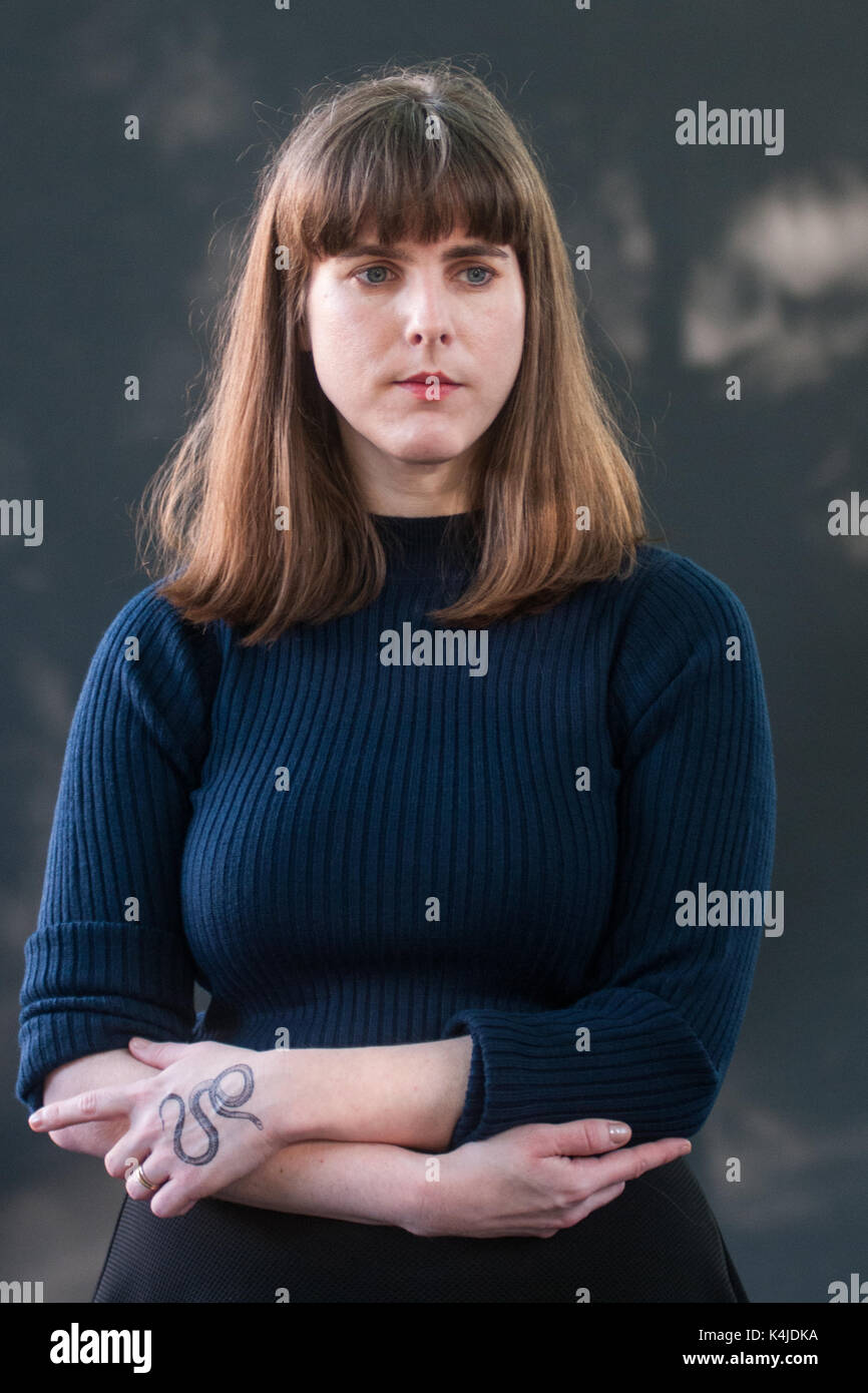 Writer Helen McClory attends a photocall during the Edinburgh ...