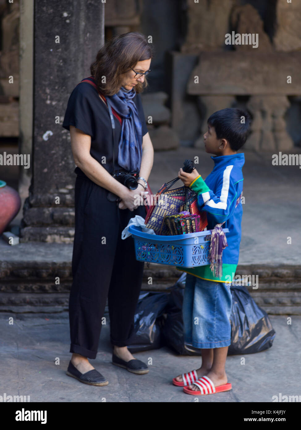 Mature woman small boy hi-res stock photography and images - Alamy