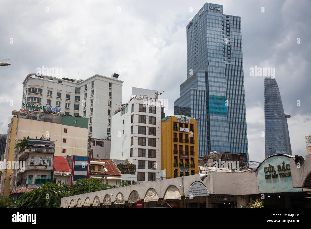 Ho chi min city street scene hi-res stock photography and images - Alamy