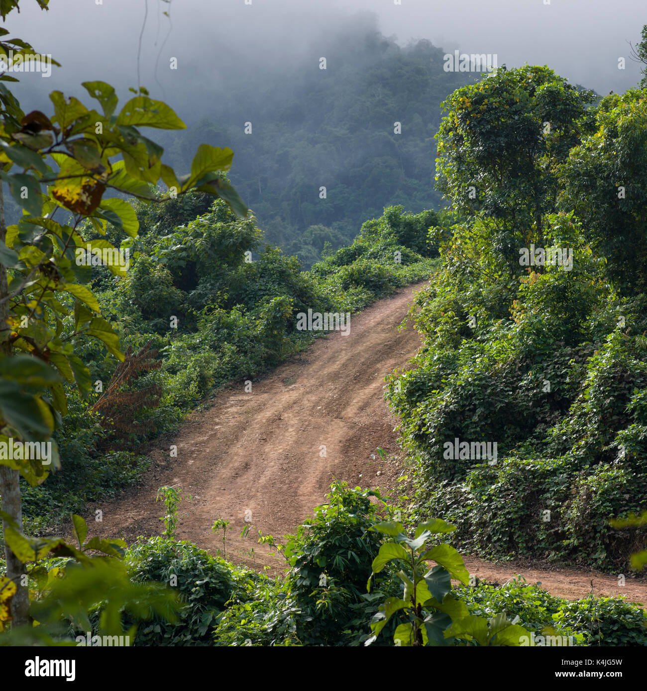 Sloped road hi-res stock photography and images - Alamy