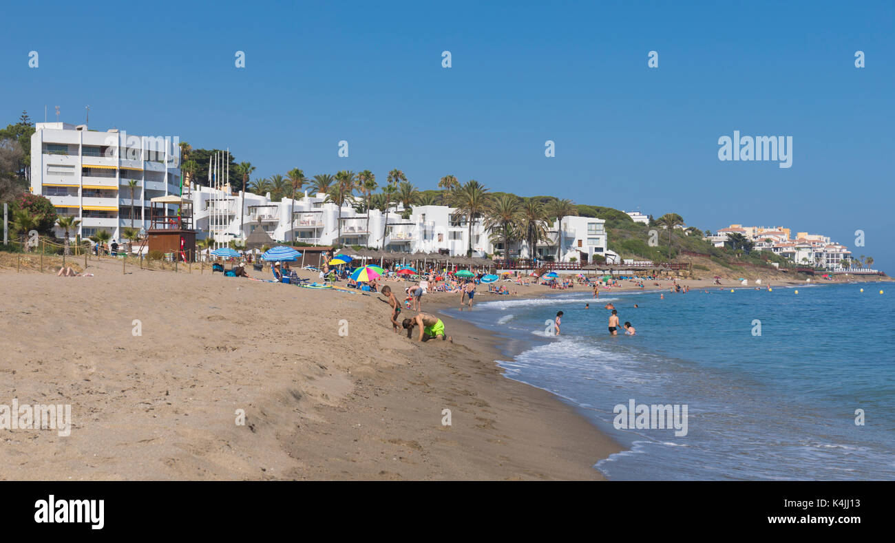 Calahonda, Mijas Costa, Costa del Sol, Malaga Province, Andalusia ...