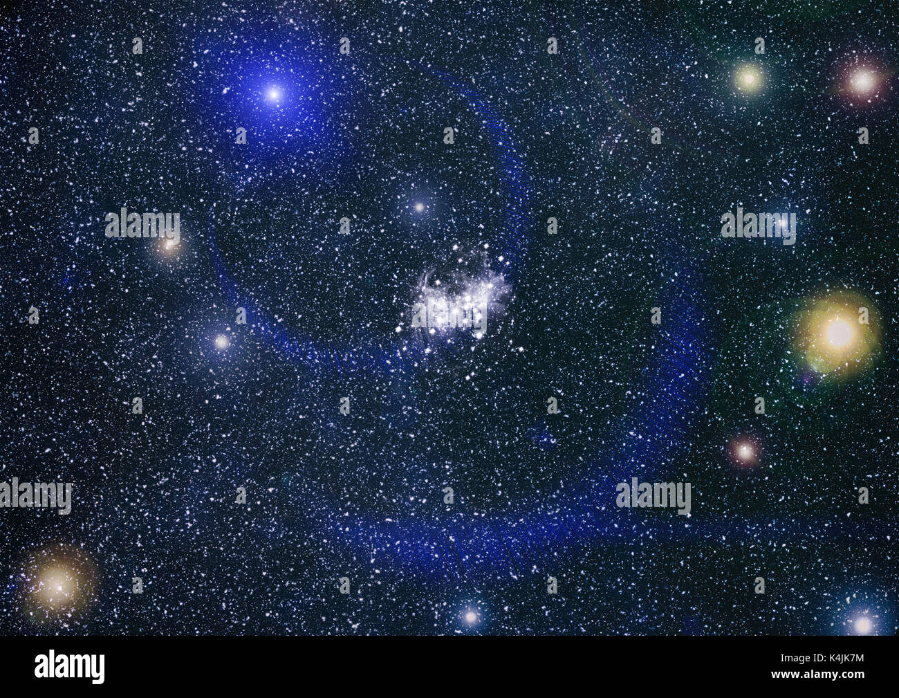 Deep Space. High Definition Star Field Background Stock Photo - Alamy