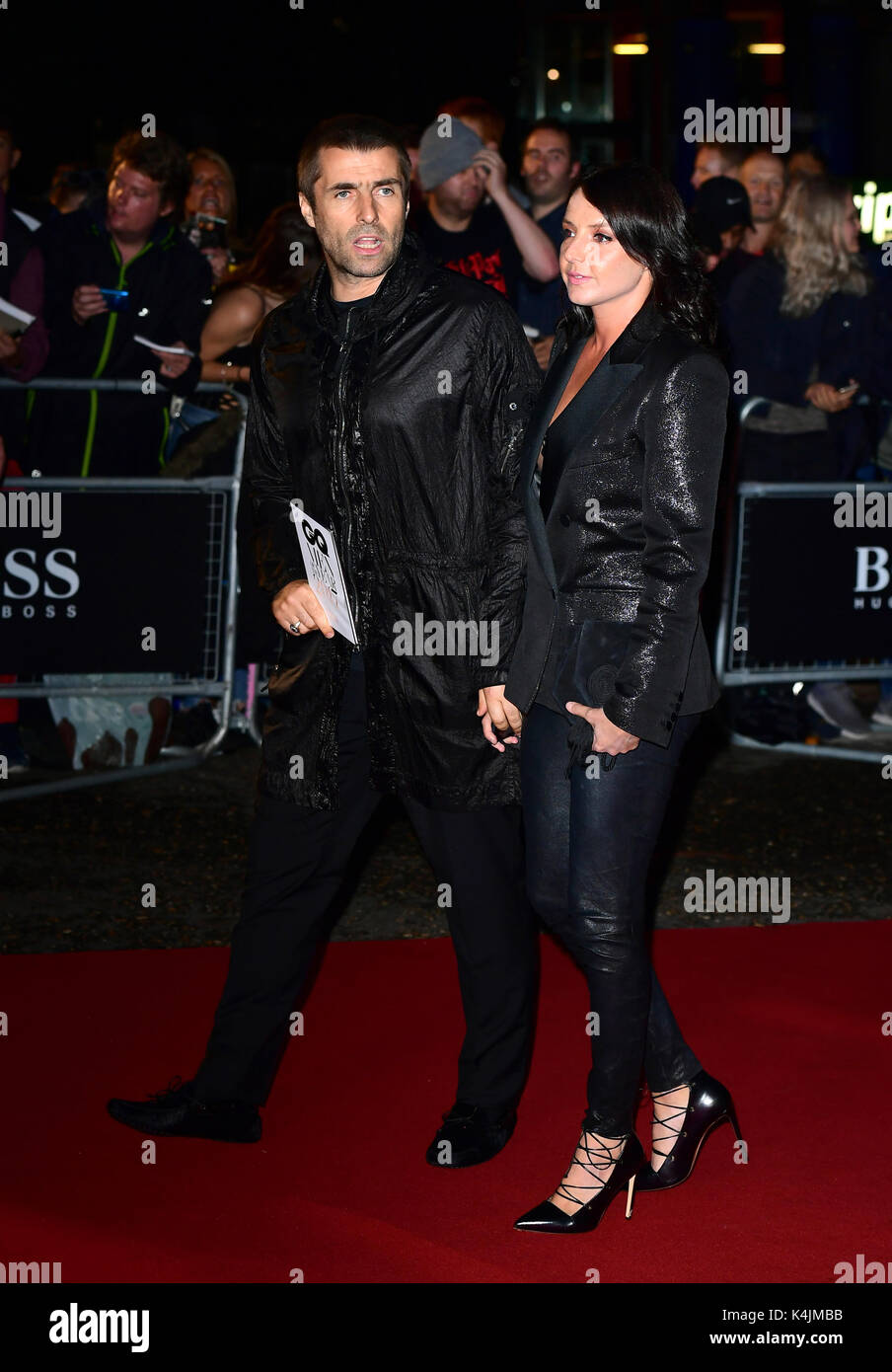 Liam Gallagher and Debbie Gwyther attending the GQ Men of the Year ...