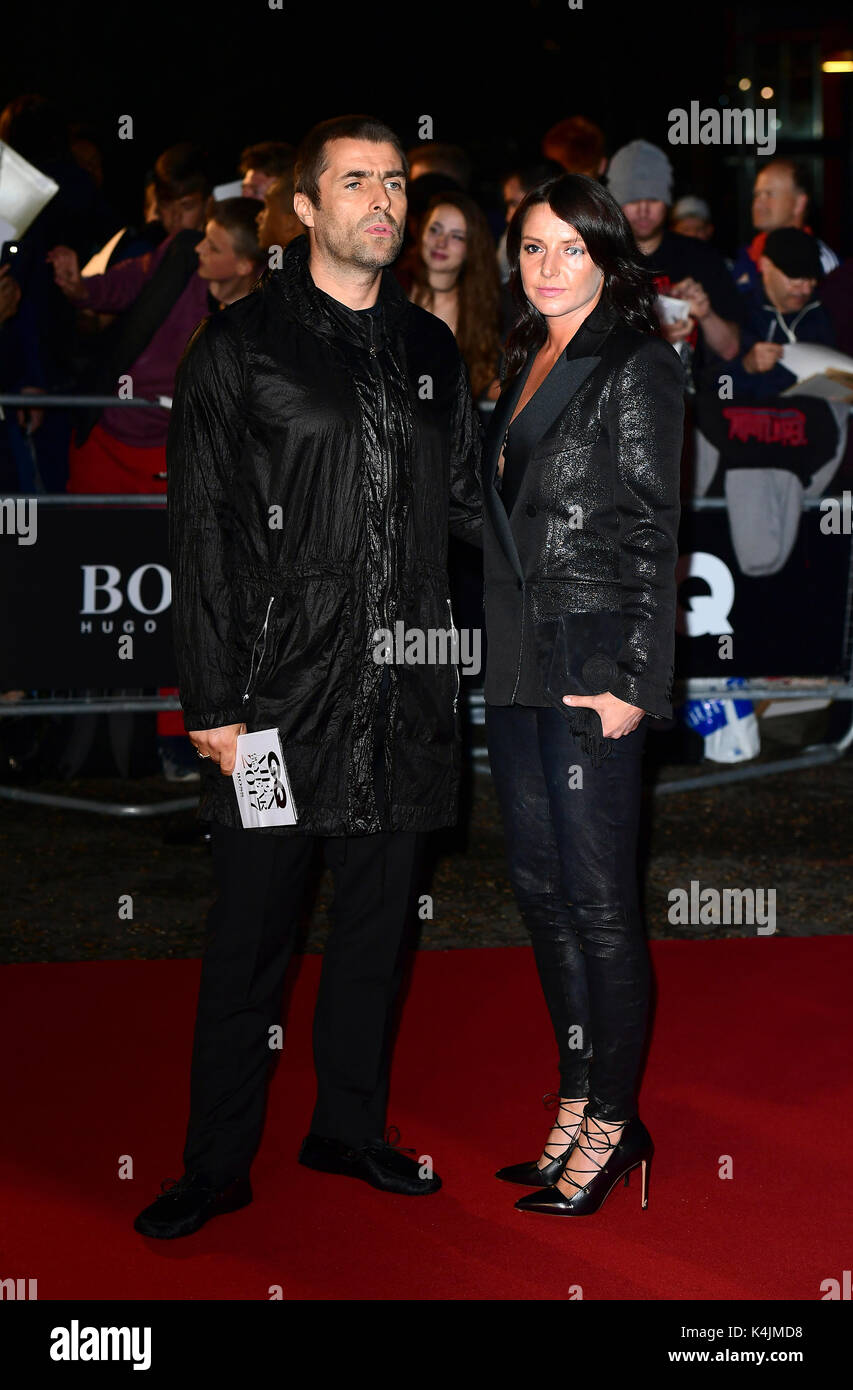 Liam Gallagher and Debbie Gwyther attending the GQ Men of the Year ...