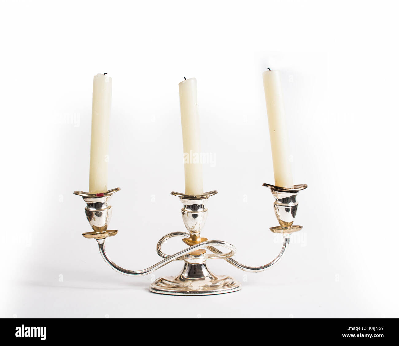 Golden candlestick hi-res stock photography and images - Alamy