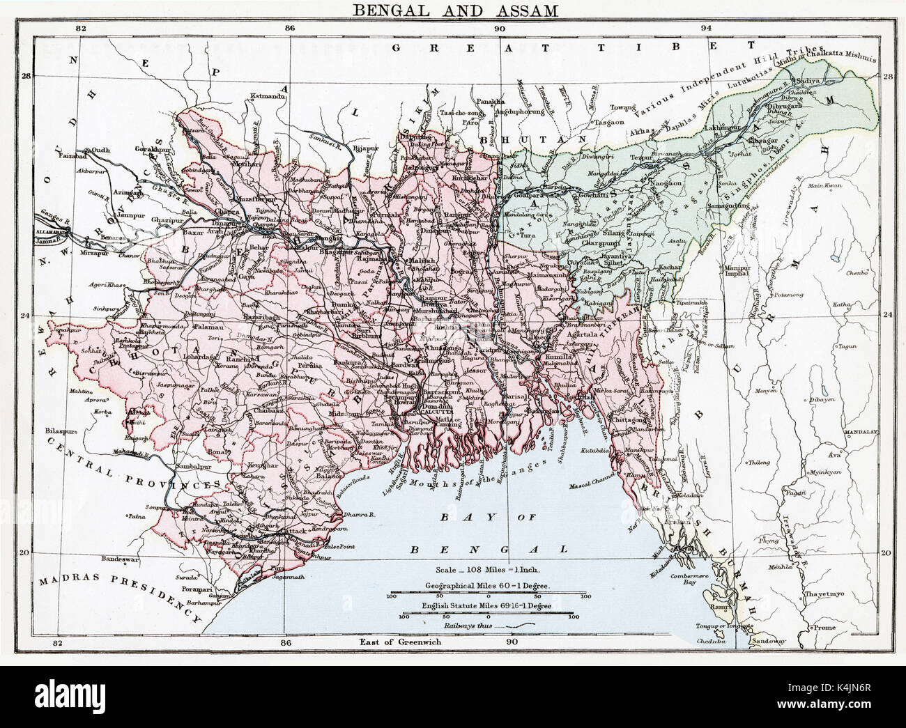 Map of 1875 hi-res stock photography and images - Alamy