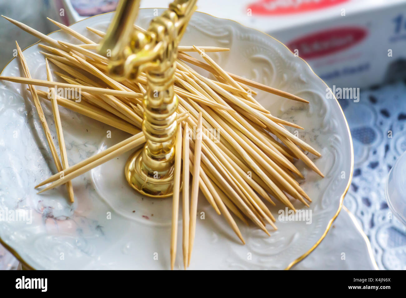 Scattered toothpicks hi-res stock photography and images - Alamy