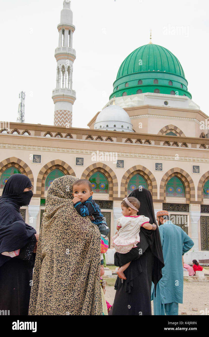 The sufi shrine of Bari Imam in the outskirts of Islamabad, capital of ...