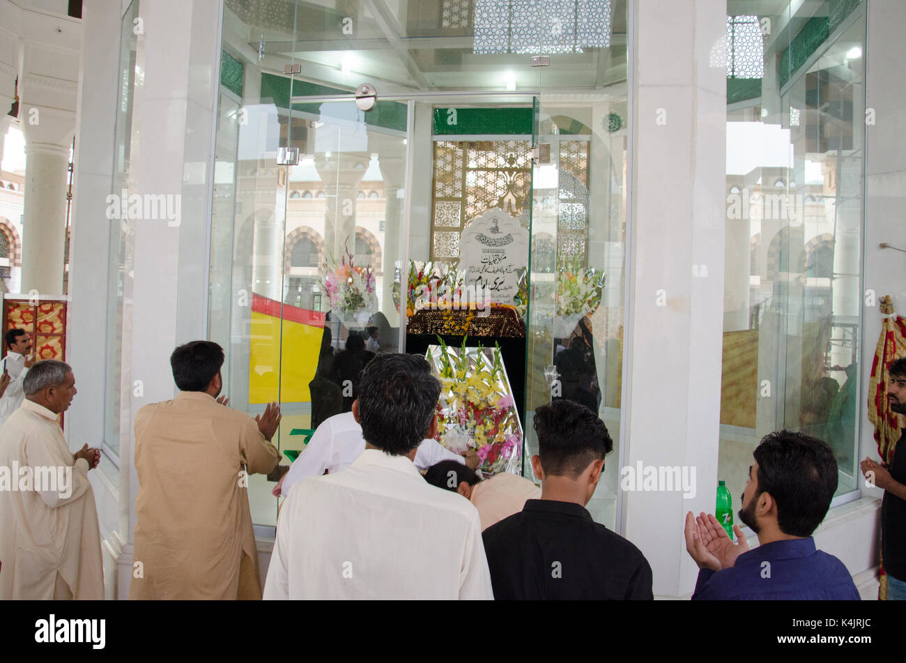 The sufi shrine of Bari Imam in the outskirts of Islamabad, capital of ...