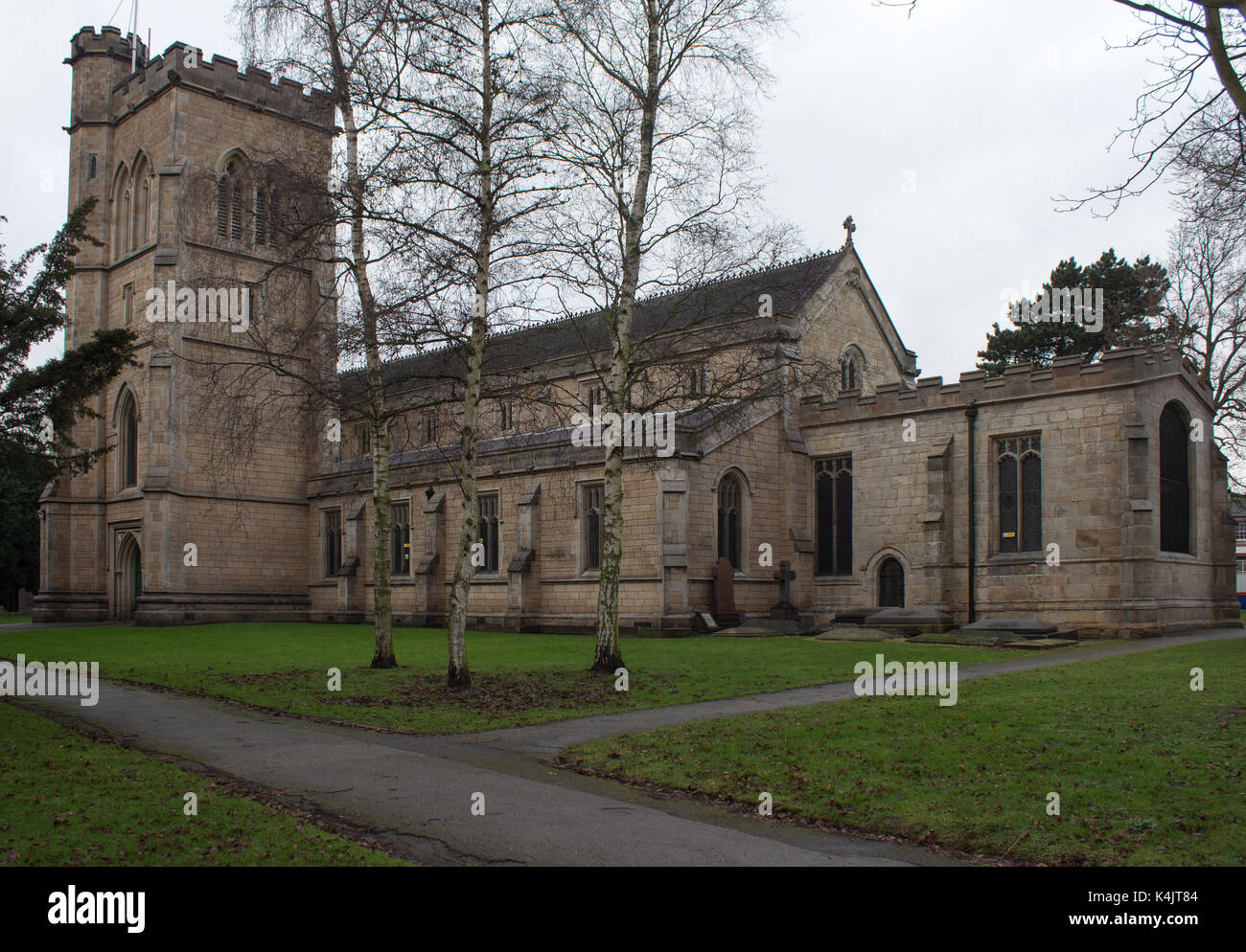 Parish Church Beeston Stock Photo - Alamy