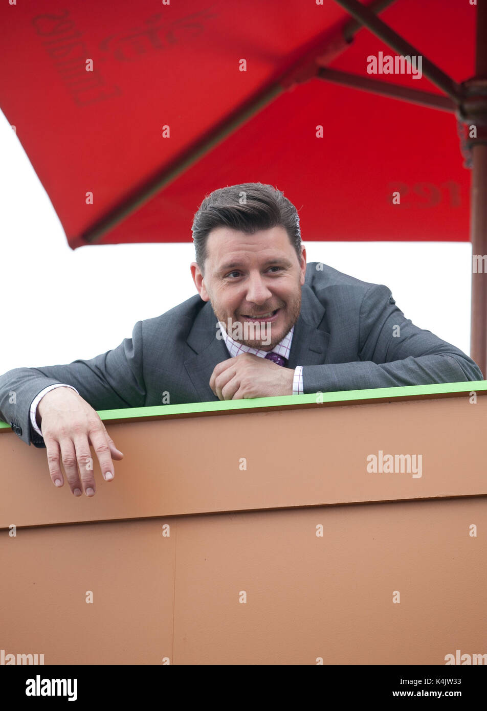 Manu Feildel at the Melbourne Cup, Tuesday, November 6, 2012 Stock ...