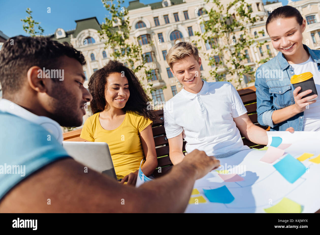College student demonstrating hi-res stock photography and images - Alamy
