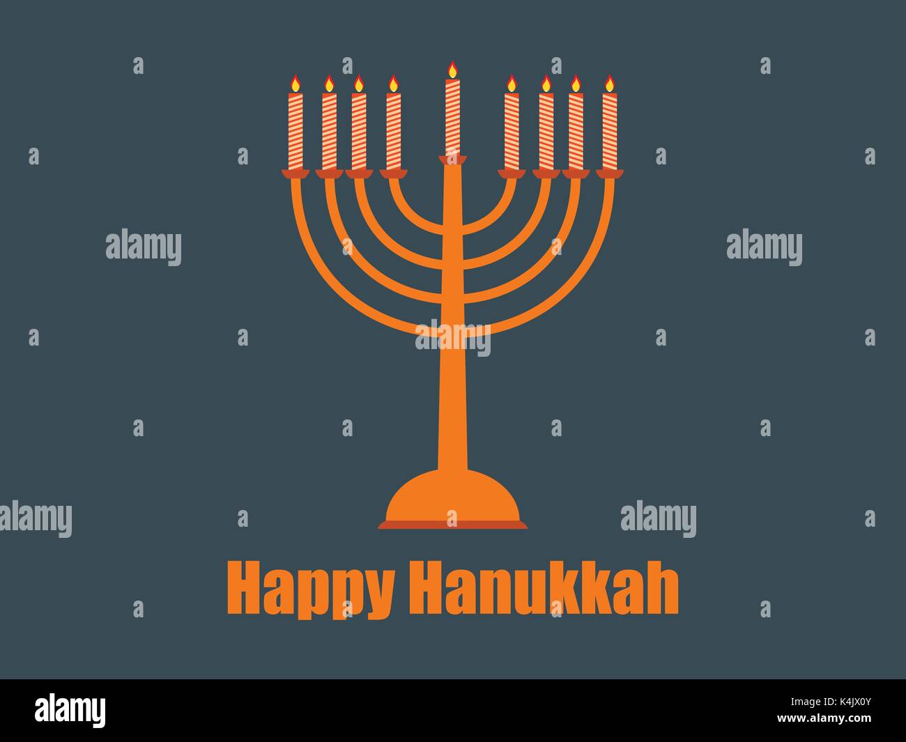 Celebrate hanukkah event greeting Stock Vector Images - Alamy