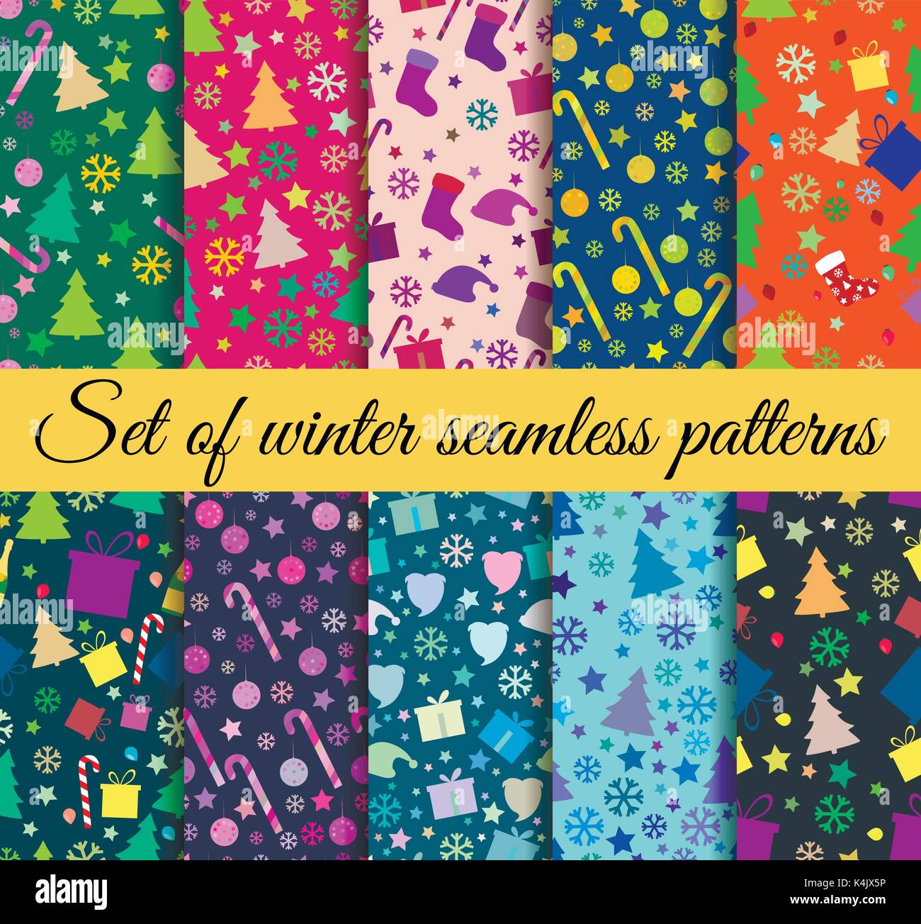 Xmas patterns and symbols hi-res stock photography and images - Alamy