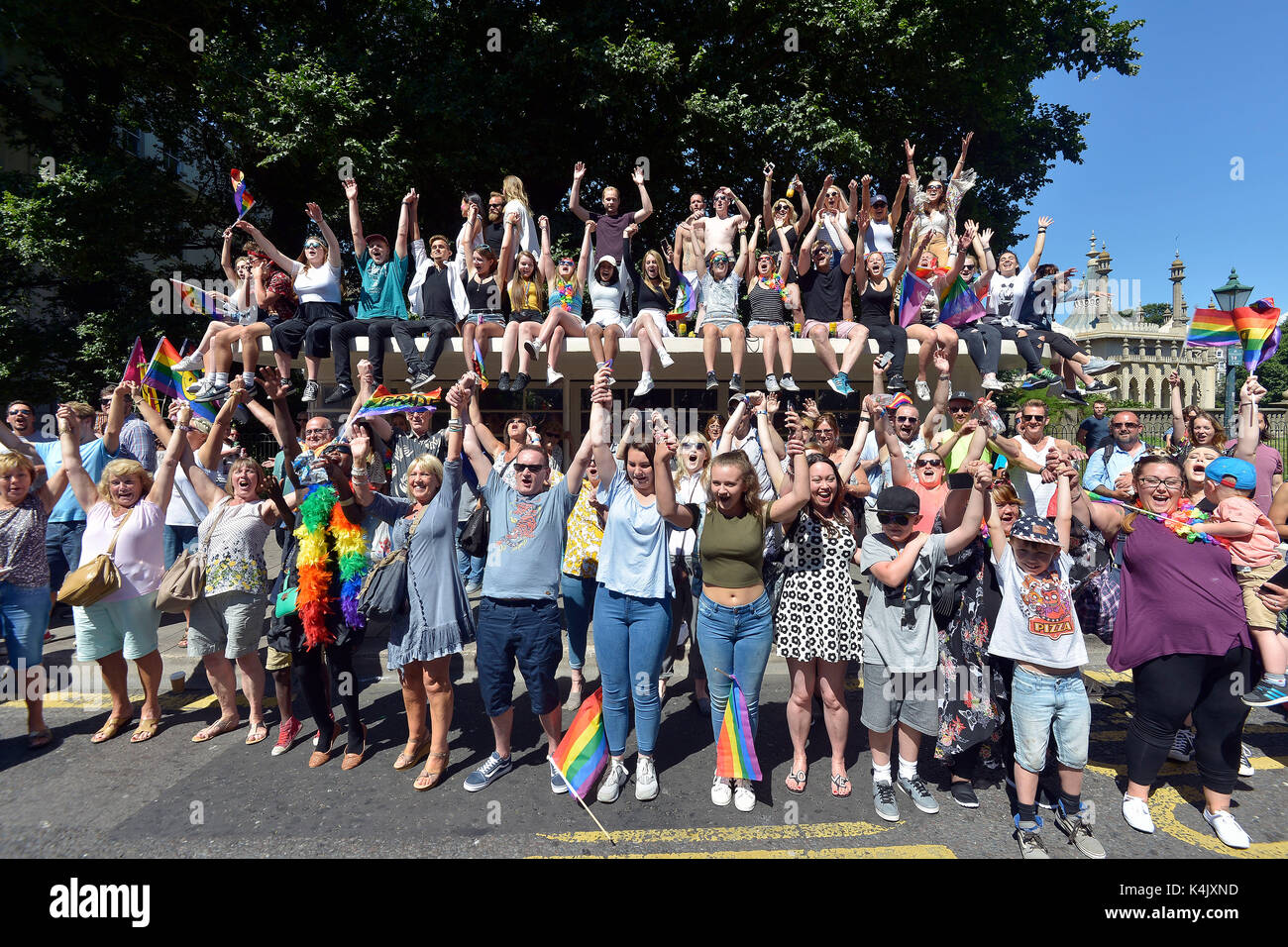 Brighton pride parade hi-res stock photography and images - Alamy