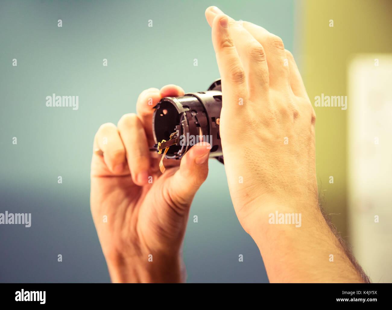 Careful detail hi-res stock photography and images - Alamy
