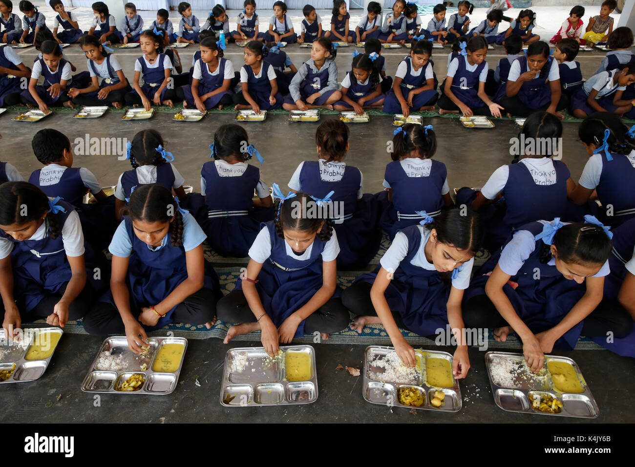 Sandipani Muni School for needy girls run by Food for Life, Vrindavan ...