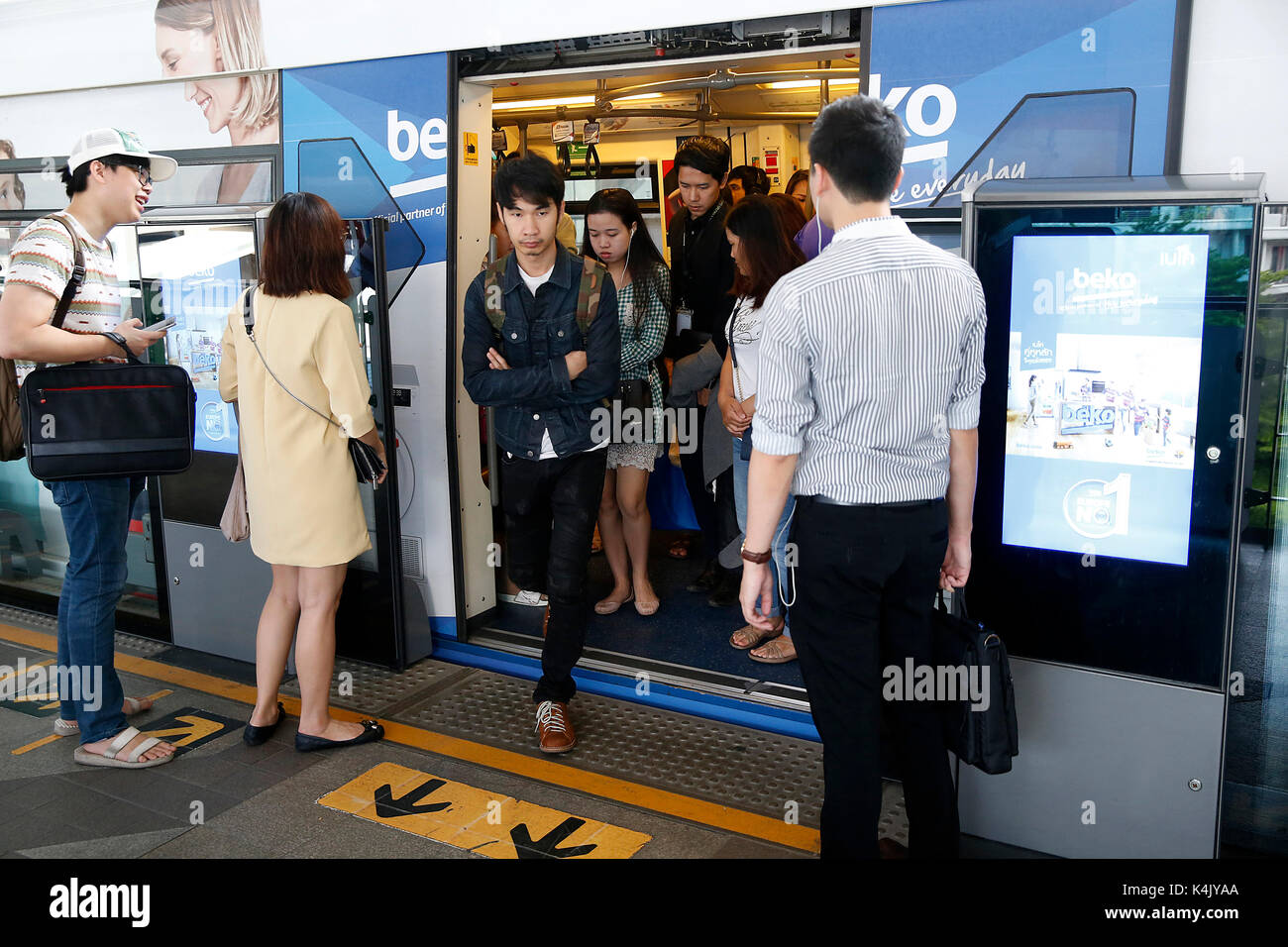 Bangkok subway, Bangkok, Thailand, Southeast Asia, Asia Stock Photo - Alamy