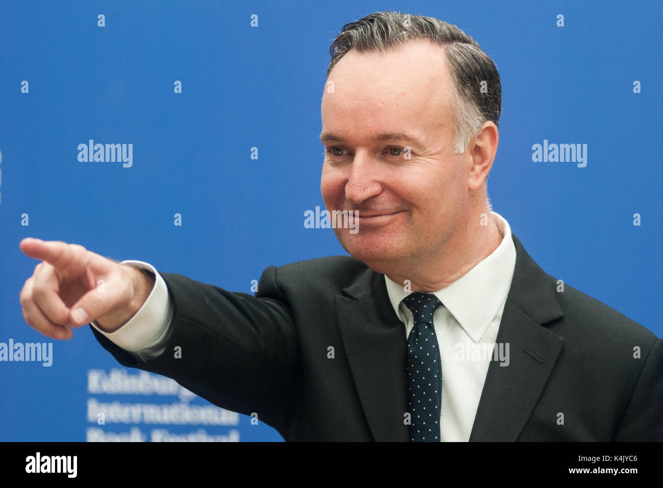 Scottish novelist and non-fiction author Andrew O'Hagan attends a ...