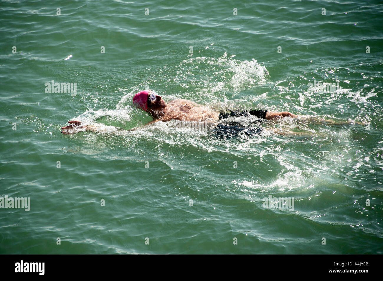 Brighton swimming hi-res stock photography and images - Alamy
