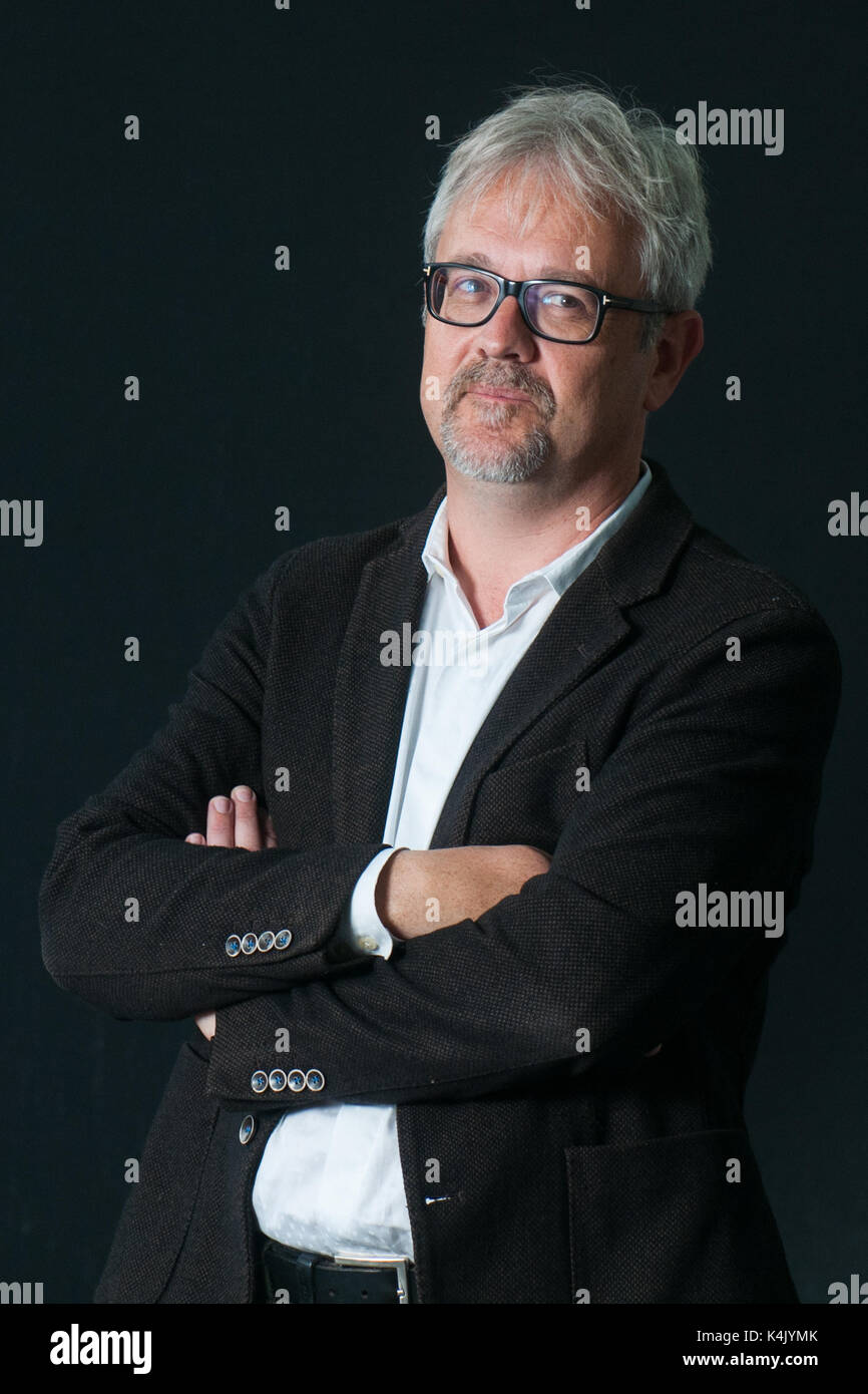 English novelist and science writer Simon Ings attends a photocall ...