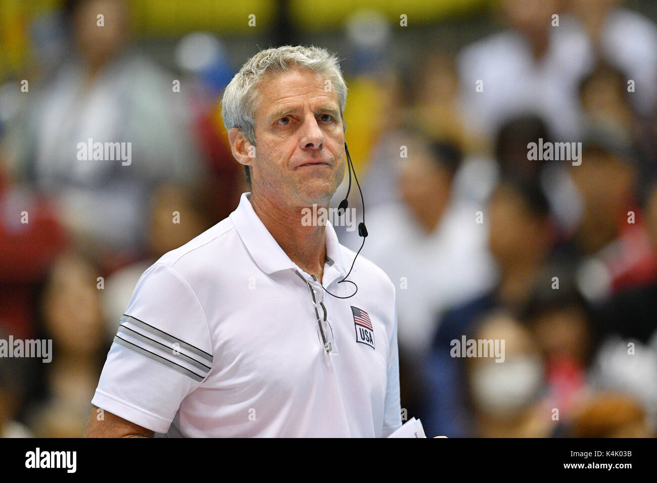 Tokyo, Japan. Credit: MATSUO. 5th Sep, 2017. Kiraly Karch (USA ...