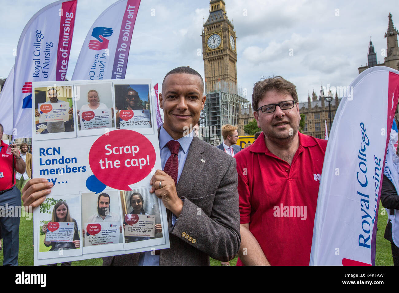 London, UK. 6th Sep, 2017. Clive Lewis (left), Labour MP for Norwich ...