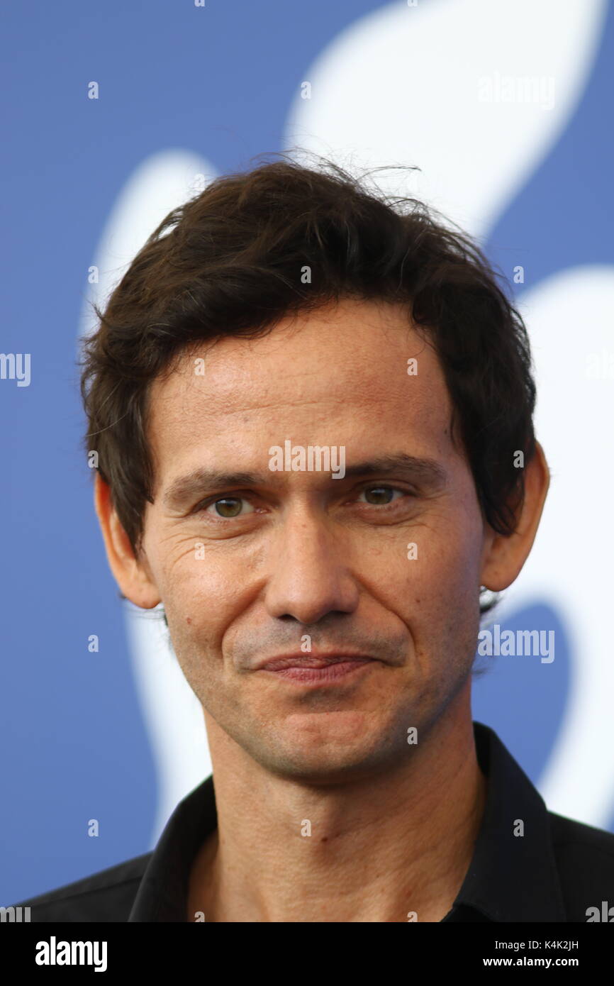 Venice, Italy. 6th September, 2017. Actor Christian Camargo poses ...