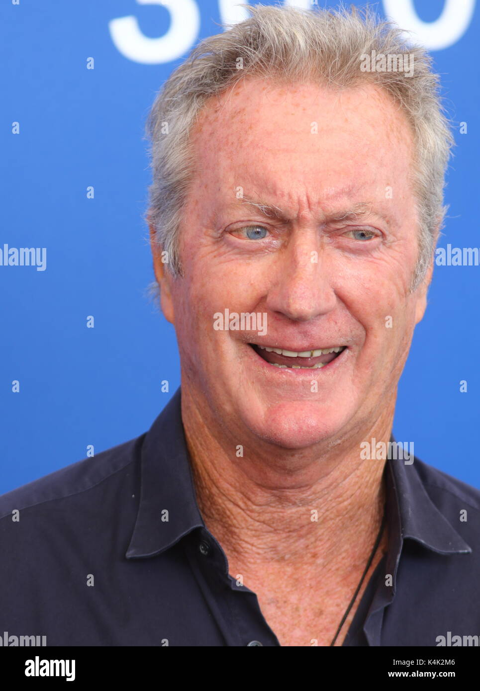 Venice, Italy. 6th September, 2017. Actor Bryan Brown poses during the ...