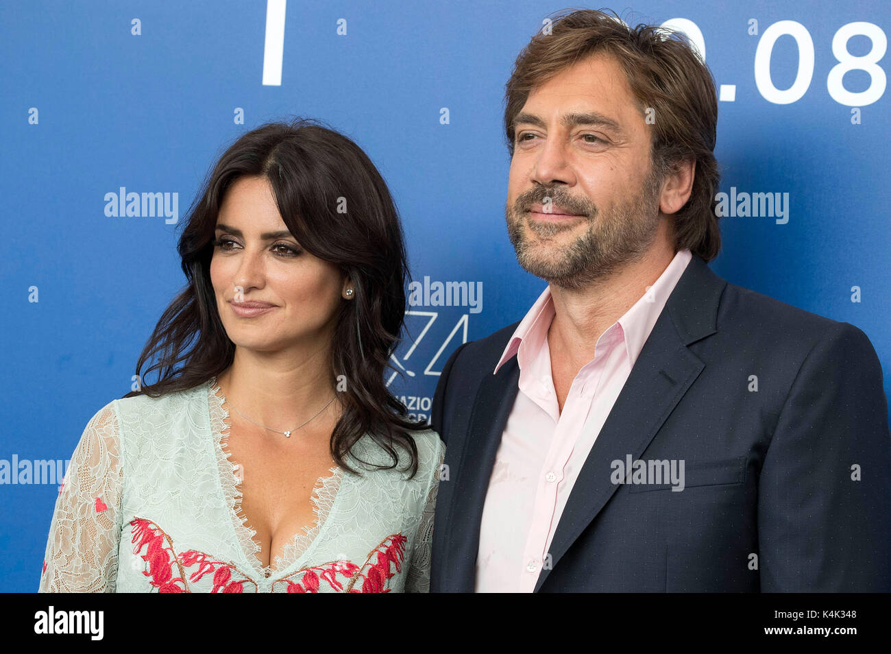 Venice, Italy. 06th Sep, 2017. Penelope Cruz and husband Javier Bardem ...