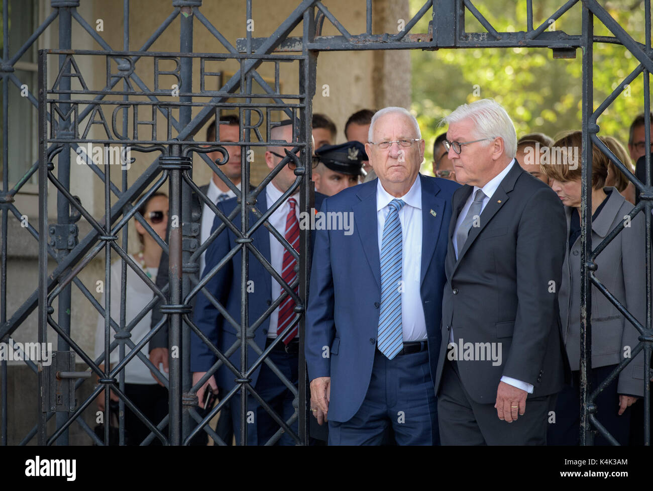 Dachau, Germany. 06th Sep, 2017. German President Frank-Walter ...