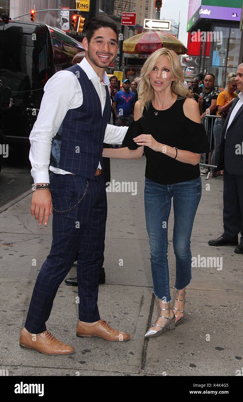 New York, NY, USA. 6th Sep, 2017. Debbie Gibson and Alan Bersten ...