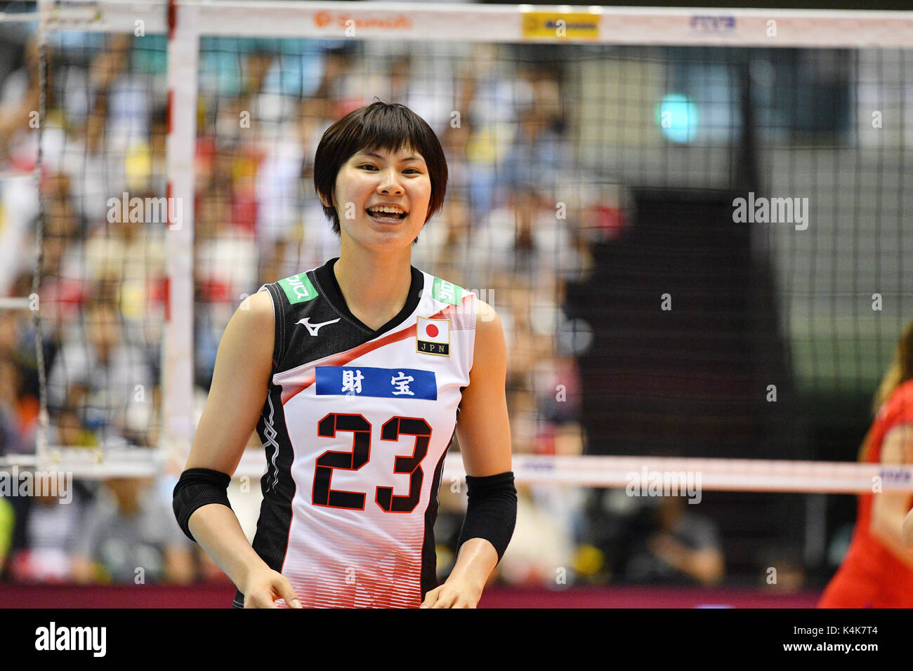 Tokyo, Japan. Credit: MATSUO. 6th Sep, 2017. Rika Nomoto (JPN ...