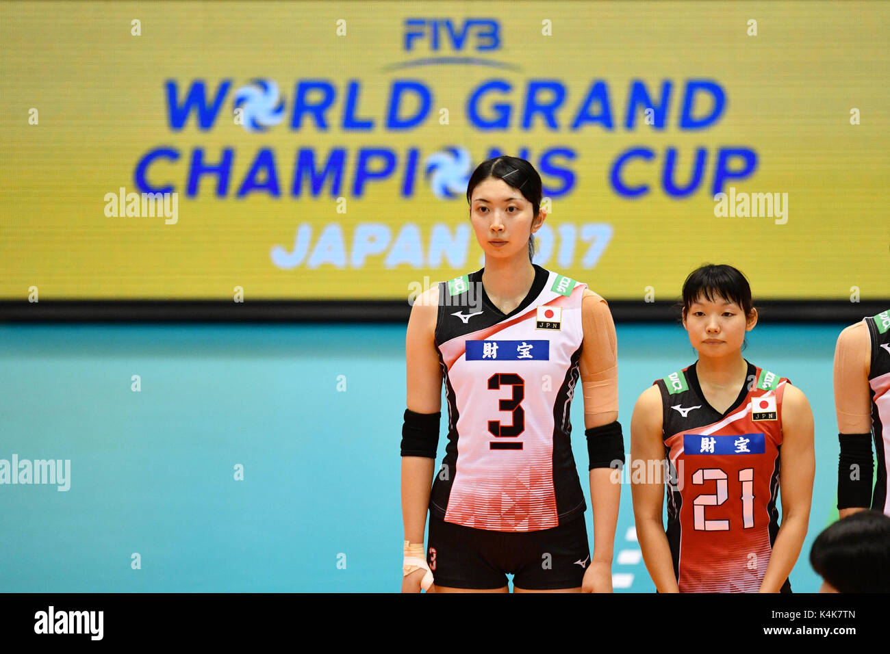 Tokyo, Japan. Credit: MATSUO. 6th Sep, 2017. (L-R) Nana Iwasaka, Kotoe ...