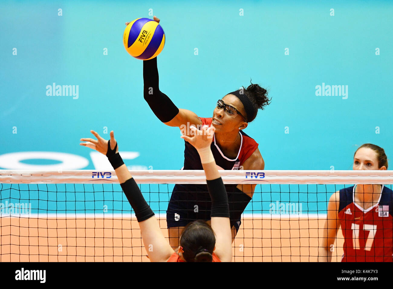 Tokyo, Japan. Credit: MATSUO. 6th Sep, 2017. Rachael Adams (USA ...