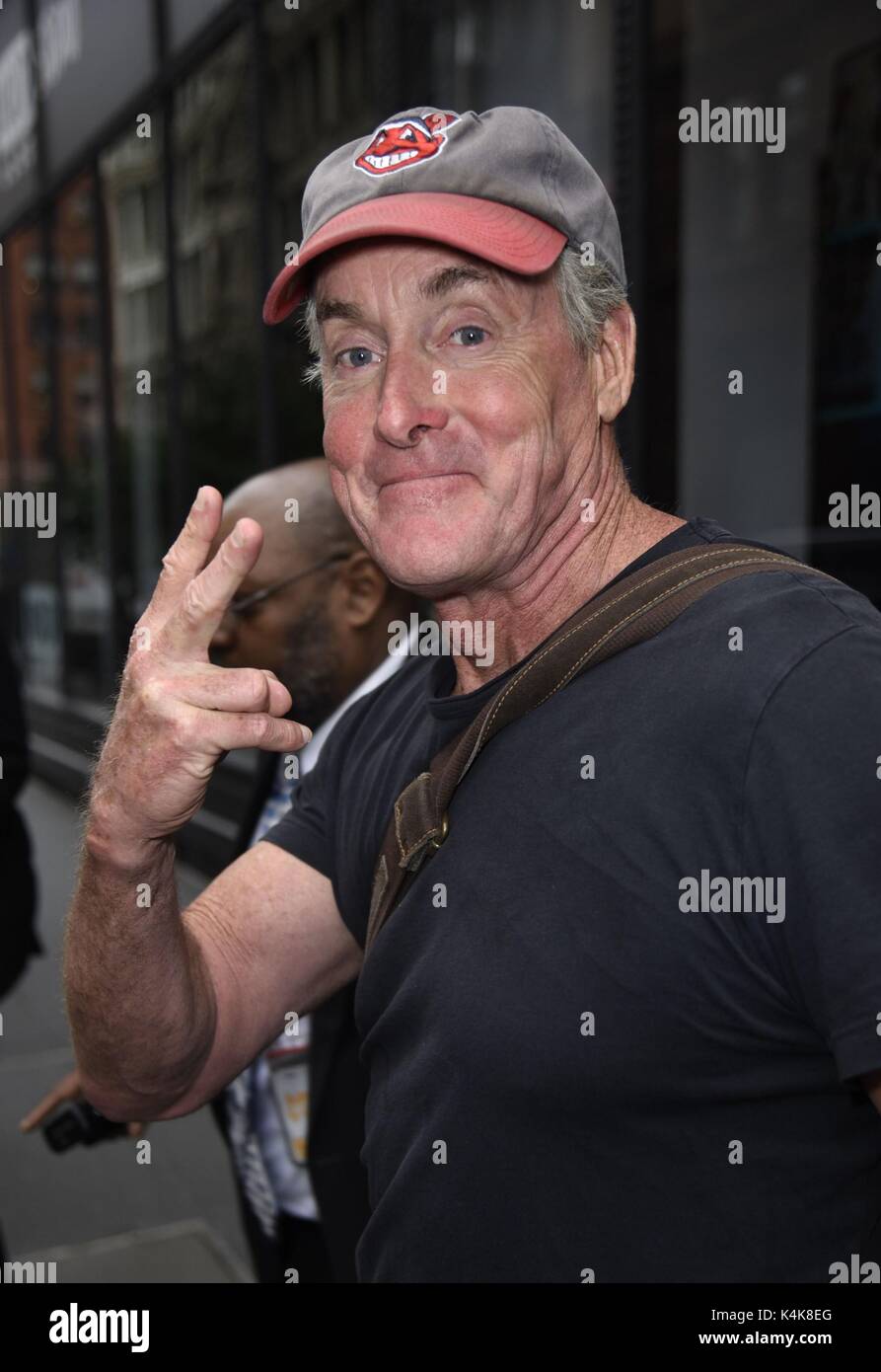 New York, NY, USA. 6th Sep, 2017. John C. McKinley, out promoting THE ...