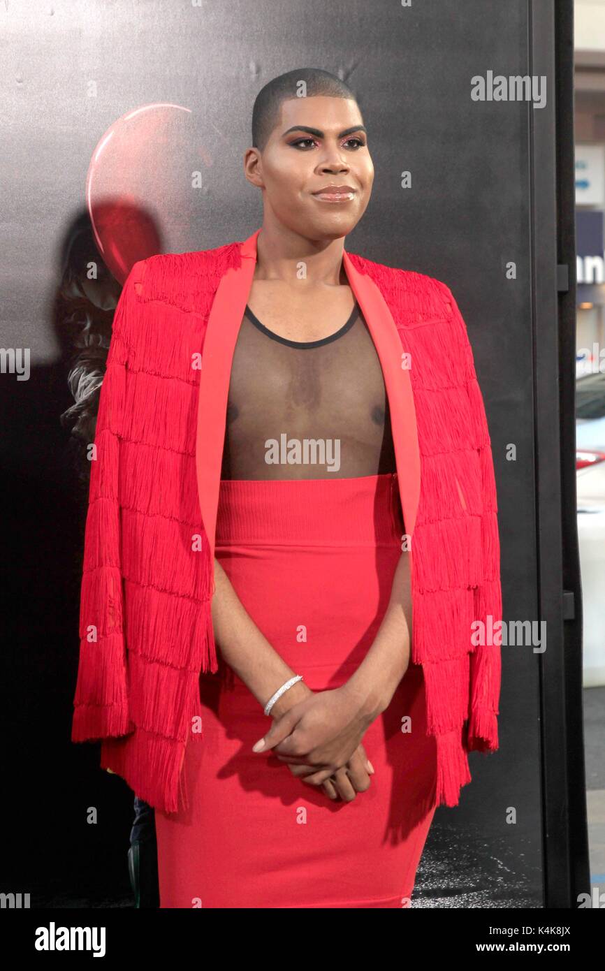 Los Angeles, CA, USA. 5th Sep, 2017. EJ Johnson at arrivals for IT ...