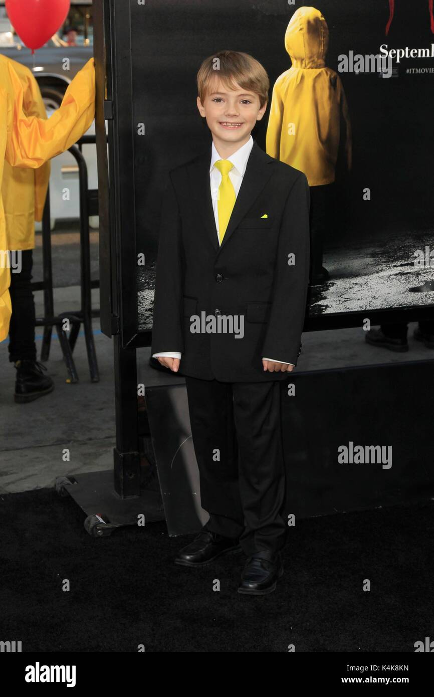 Los Angeles, CA, USA. 5th Sep, 2017. Jackson Robert Scott at arrivals ...