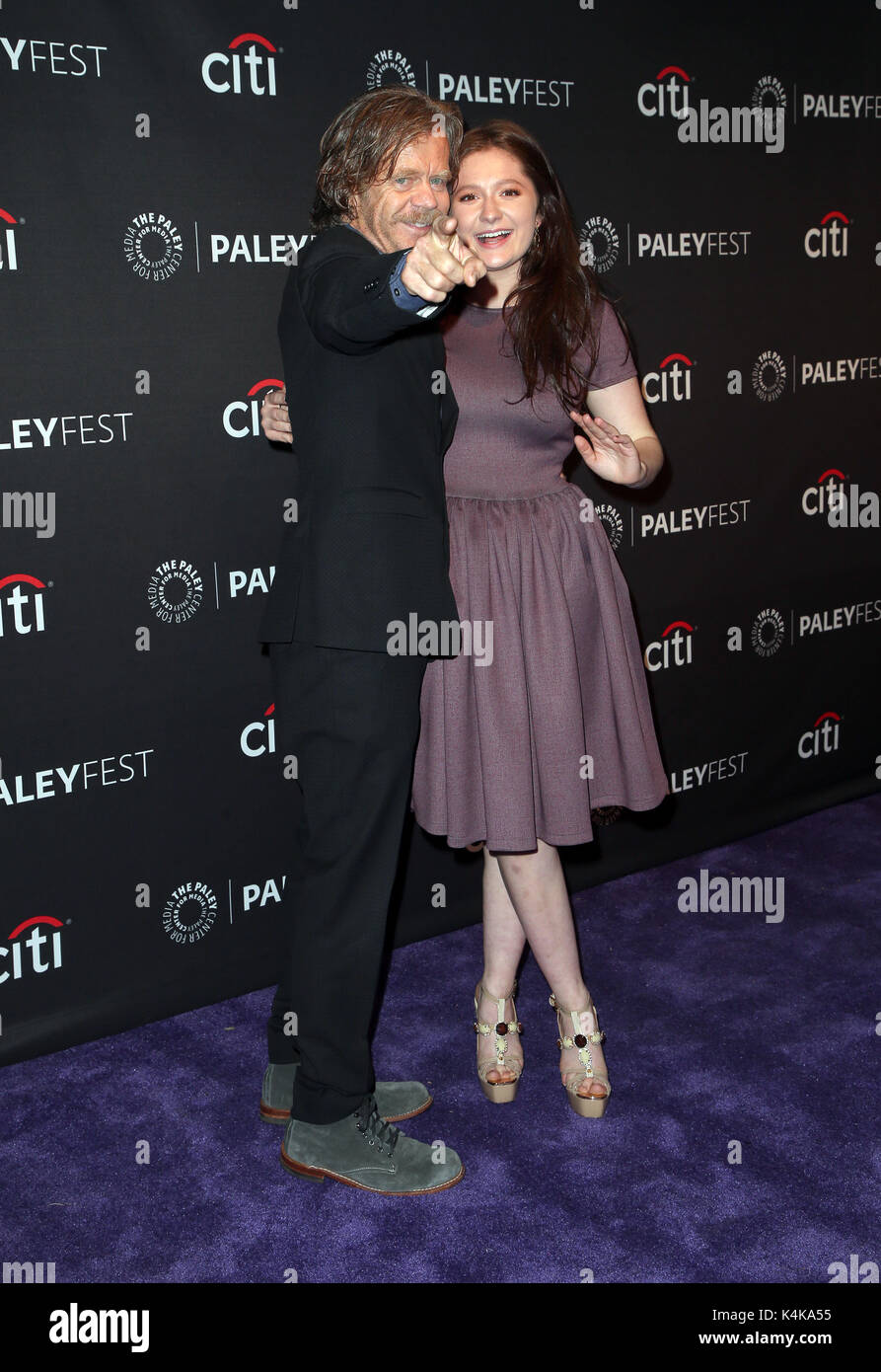 Beverly Hills, Ca. 6th Sep, 2017. William H. Macy, Emma Kenney, At ...