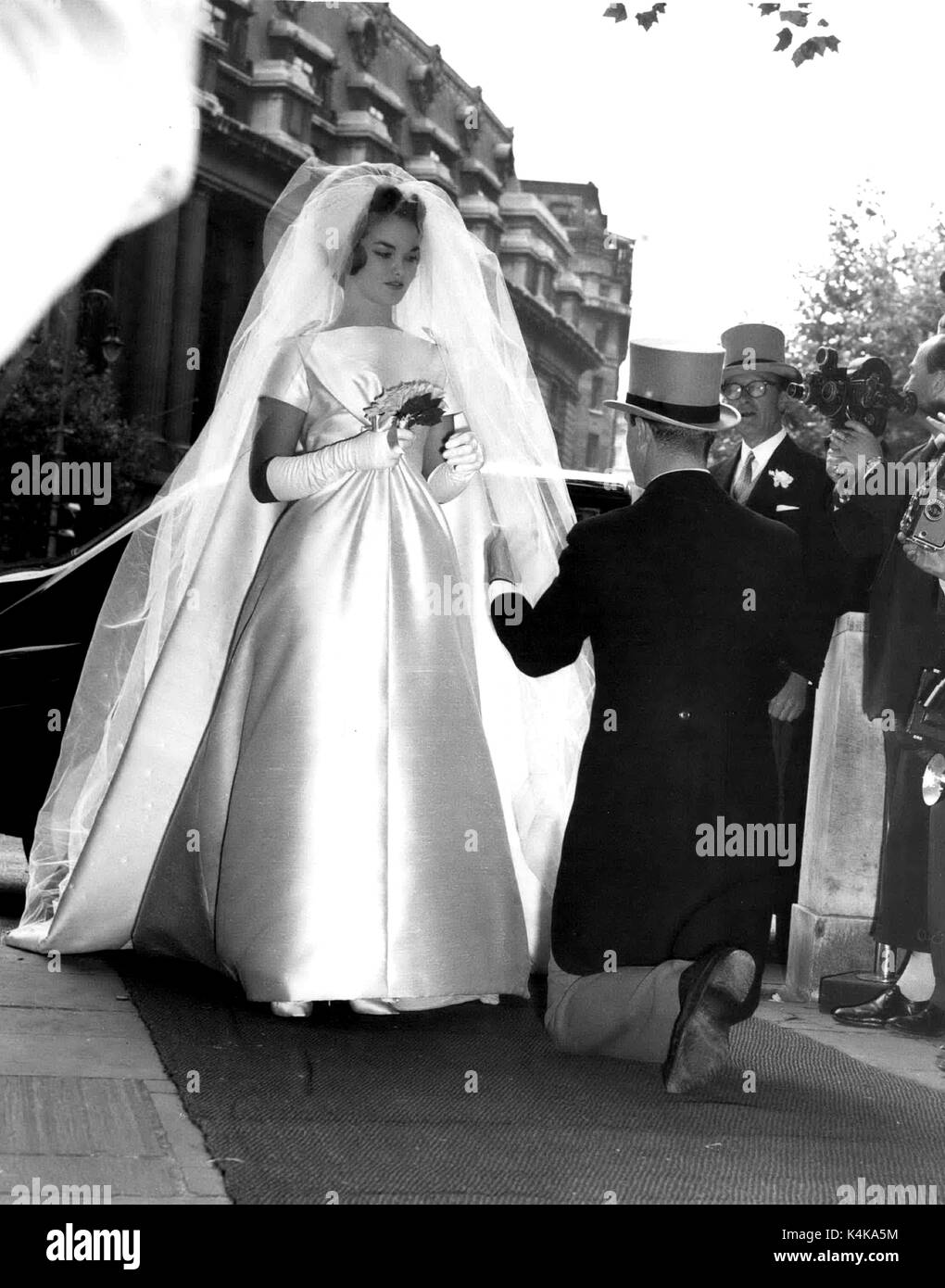 Jun. 06, 1961 - Wedding of Henrietta Tiarks to the son of the Duke of ...