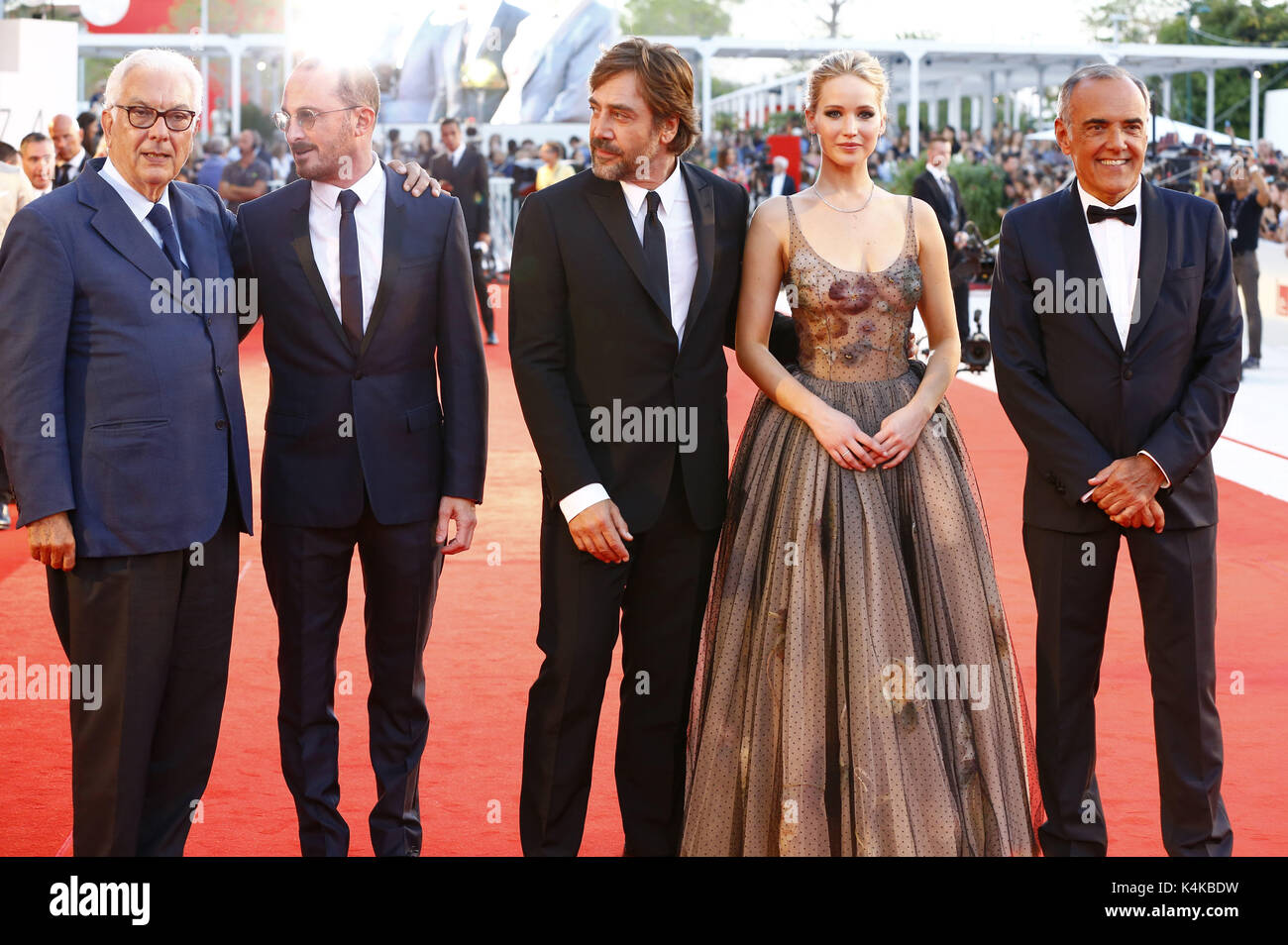 Venice, Italien. 05th Sep, 2017. Paolo Baratta, Darren Aronofsky ...