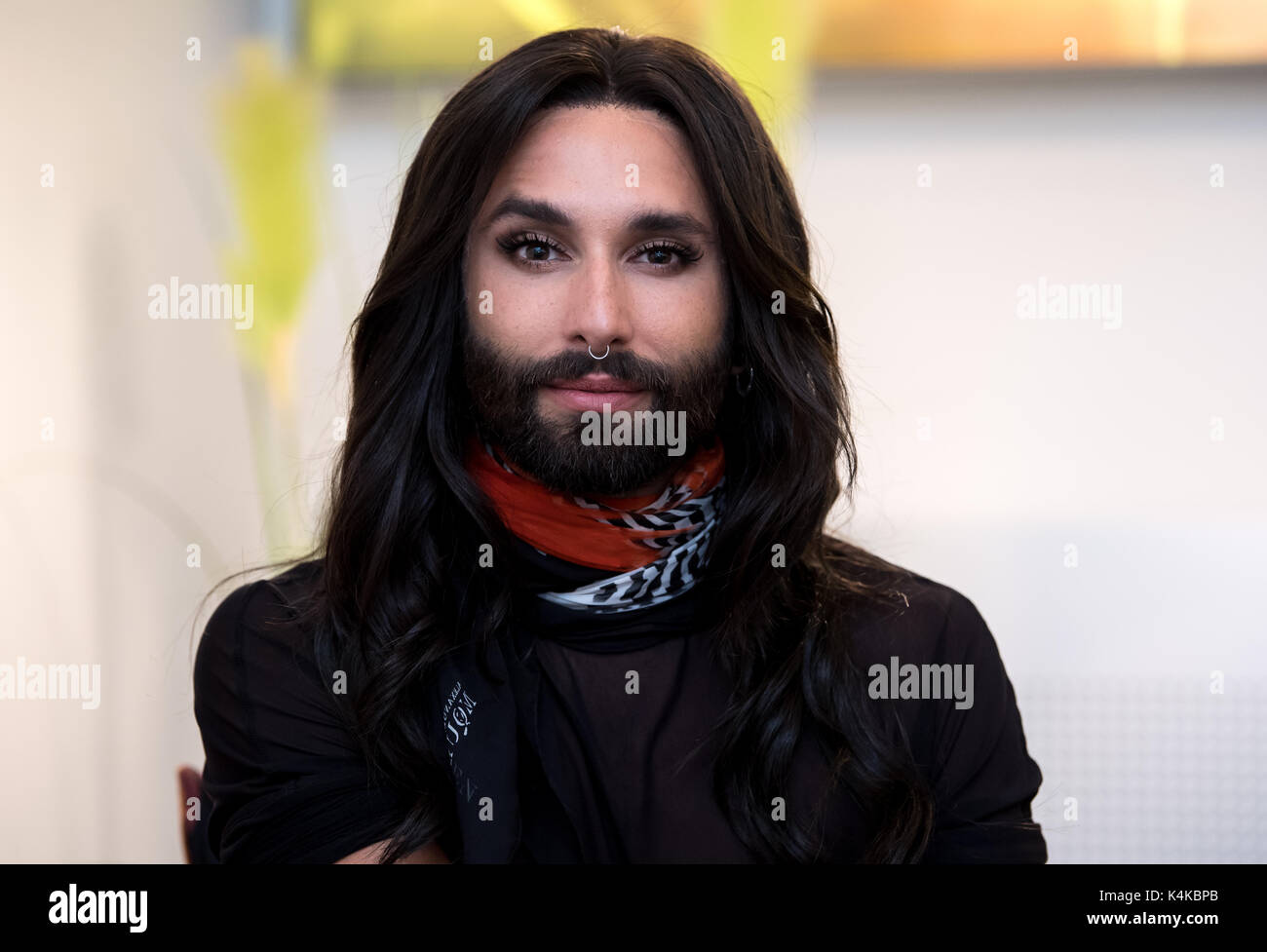 Munich, Germany. 5th Sep, 2017. The singer Conchita Wurst (Thomas ...